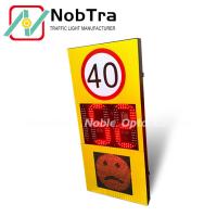 China Weatherproof IP 54 Radar Feedback Sign Solar Including Lithium Battery and Solar 12V or AC 220V Power Source Ensuring Outdoor for sale