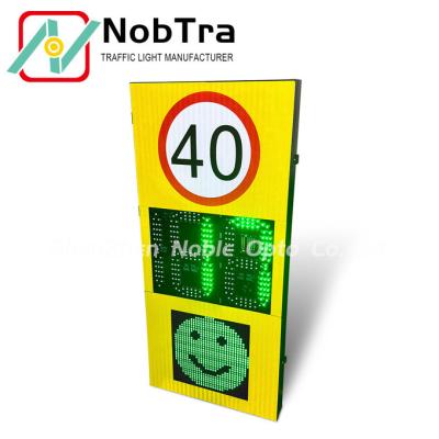 China Weatherproof IP 54 Radar Feedback Sign Solar Including Lithium Battery and Solar 12V or AC 220V Power Source Ensuring Outdoor for sale