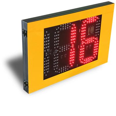 China Road Safety Two Digit and A half Traffic Speed Sign Working With School Zones Area for sale