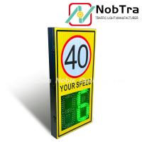 China NBTR88-S30-S Digital Speed Limit Sign with 300m Visibility Range, 2.5-4m Installation Height, -40°C to 70°C Operation for sale
