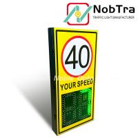 China NBTR88-S30-S Digital Speed Limit Sign with 300m Visibility Range, 2.5-4m Installation Height, -40°C to 70°C Operation for sale