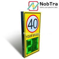China NBTR88-S30-S Digital Speed Limit Sign with 480x960mm Display, IP54 Waterproof Rating for Traffic Safety for sale