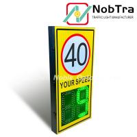 China NBTR88-S30-S Digital Speed Limit Sign with 480x960mm Display, IP54 Waterproof Rating for Traffic Safety for sale