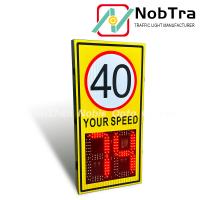 China Integrated Radar Installation Renewable Energy Operated Traffic Signage with Energy-Saving Operation for sale