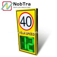 China NobTra NBP10-L4-P Radar Speed Sign with 150m Detection Range and 5-250 km/h Speed Monitoring for Road Safety for sale