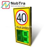 China NobTra NBP10-L4-P Radar Speed Sign with 150m Detection Range and 5-250 km/h Speed Monitoring for Road Safety for sale