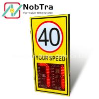 China NBTR88-S30-S Digital Radar Speed Sign with 200m Detection Range and 2.5-4m Installation Height for Traffic Safety for sale