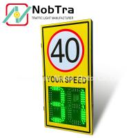 China IP54 Weatherproof Solar Powered Radar Speed Signs with Weatherproof Design and LED Display for sale