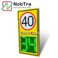 China Integrated Radar Installation Renewable Energy Operated Traffic Signage with Energy-Saving Operation for sale