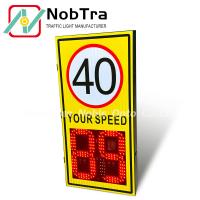China Solar Powered LED Radar Speed Sign with Variable Speed Limit Detection for sale