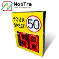 China 40°C To 60°C Heavy Gauge 3 Digit Speed Limit Signs Traffic Sign Suitable for Permanent and Temporary Installations for sale
