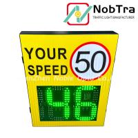 China 40°C To 60°C Heavy Gauge 3 Digit Speed Limit Signs Traffic Sign Suitable for Permanent and Temporary Installations for sale