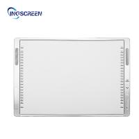 China 96 Inch Multimedia Durable Touch Screen Interactive Virtual Whiteboard For Online Teaching for sale