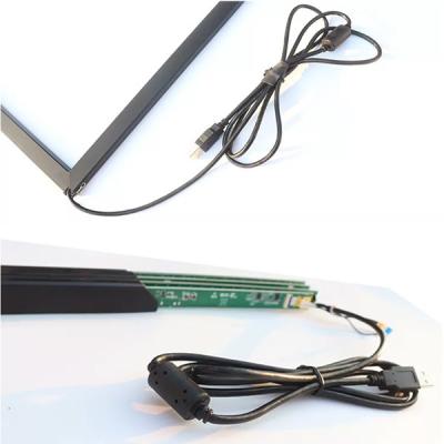 China 55 Inch Plastic IR Infrared Touch Panel Laptop Screen Frame Overlay For Monitor for sale