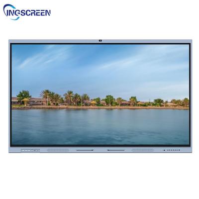 China 86 100 Inch Interactive Flat Board IWB 75 Inch Interactive Display Panel For Teaching for sale