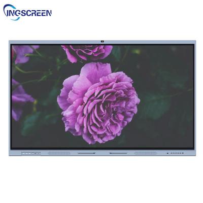 China Multitouch Infrared Interactive Flat Panel Display For Classroom 65 75 86in for sale