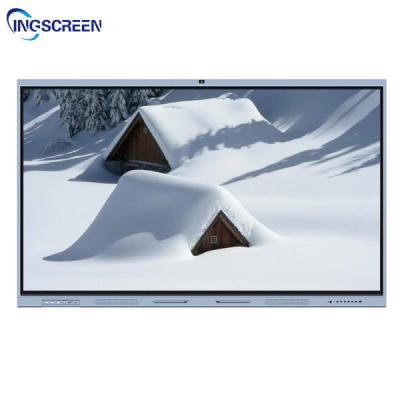 China Clear 4k Smart Touch Screen Board Interactive Display Whiteboard For School for sale