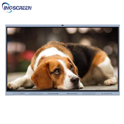 China 4k Lcd Interactive Flat Panel 85in Smart DLED Multi Touch Screen Monitor Whiteboard for sale