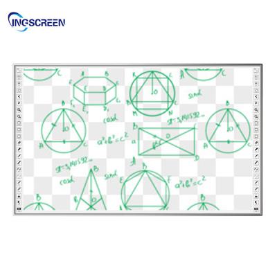 China USB 2.0  School 86'' Finger Touch Smart Board Finger Touch Pizarra All In One Whiteboard for sale