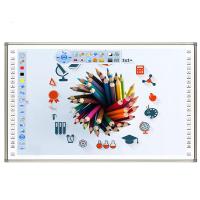 China Meeting Finger Touch Electronic Interactive Board 200mA Digital Blackboard For Classroom for sale