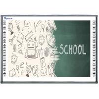China 30kg Aluminum Alloy Frame Digital Smart Board Whiteboard With Touch Screen for sale