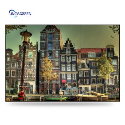 China HD 2x2 3x3 LCD Video Wall 49 Inch Led Digital Signage Display For Advertising Play for sale