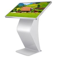 China Interactive Lcd Digital Signage IR Touch Screen Kiosk Display Advertising  500cd/M2 for sale