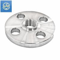 China Stainless Steel Weld Neck Flange PN16 SS304/SS316 Forged Industrial Flange for High-Pressure Piping Systems for sale