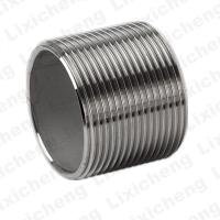 China LXC Stainless Steel Weld Nipple SS316L BW Thread Nipple Pipe Fitting 1/8-6 Inch for sale