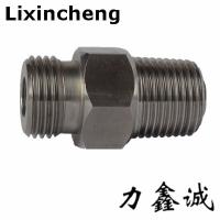 China Custom CNC Stainless Steel Pipe Fittings 1 Inch Size Precision Machined Components for Industrial Applications for sale