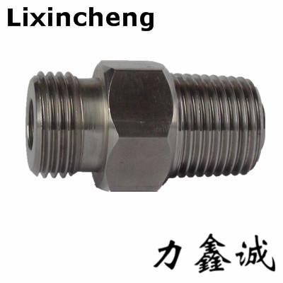 China Custom CNC Stainless Steel Pipe Fittings 1 Inch Size Precision Machined Components for Industrial Applications for sale