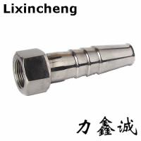 China Stainless Steel Hose Nipples - 8 Piece CNC Machined Set with HON Metal Finish for Industrial Applications for sale