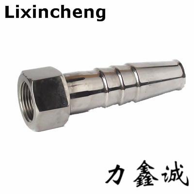 China Stainless Steel Hose Nipples - 8 Piece CNC Machined Set with HON Metal Finish for Industrial Applications for sale