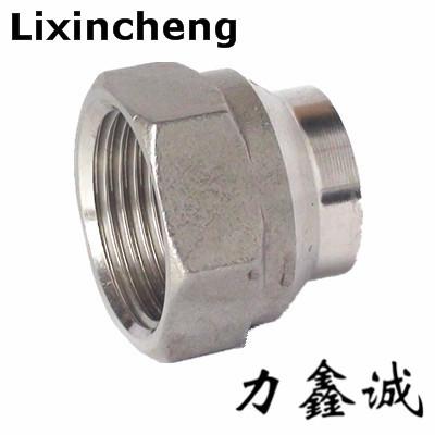 China SS316L Stainless Steel Pipe Fittings Set of 9 CNC Machined Thread Tube Adaptors for Pump Filters for sale