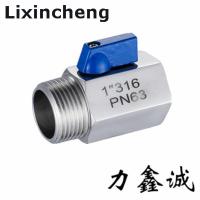 China Stainless Steel High Performance Butterfly Valve 1/8-6 Inch 1000WOG PN16-PN64 for sale