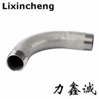 China Stainless Steel Pipe Fittings 90 Degree Bend DN6-DN150 150LB Pressure for Water Oil Gas Systems for sale