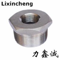 China Stainless Steel Pipe Fittings - SS304/SS306 Reducing Bushings with Hex Design for Industrial Plumbing Systems for sale