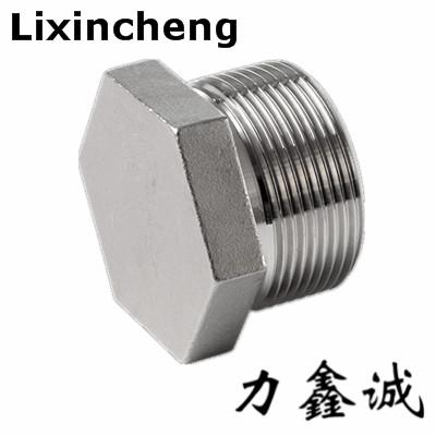 China Stainless steel pipe fittings Round Plug/hex plug/casting plug/SS304plugs/ss306 plug/thread plug/plain plug/conical plug for sale