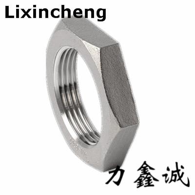 China Stainless Steel Hex Nut SS304 SS306 Thread Nut Casting Nut Pipe Fitting Accessory M6 M8 for sale