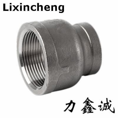 China LXC Stainless Steel Reduce Socket Banded RSB SB 1/2 to 3/4 NPT Pipe Fittings SS304 SS316 for sale