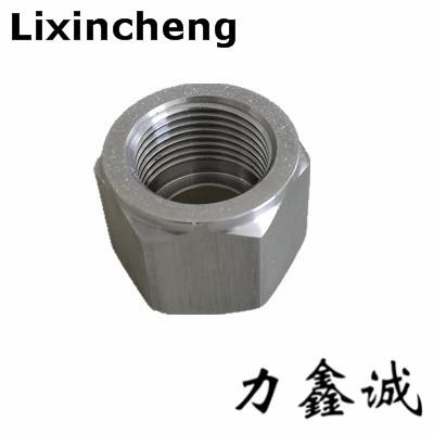 China Custom Stainless Steel Pipe Fittings CNC Machined Parts 17mm Drawing Based Tube Fittings for sale