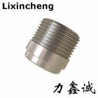 China Custom Stainless Steel Pipe Fittings 32mm CNC Machined Parts for Industrial Tube Connections for sale
