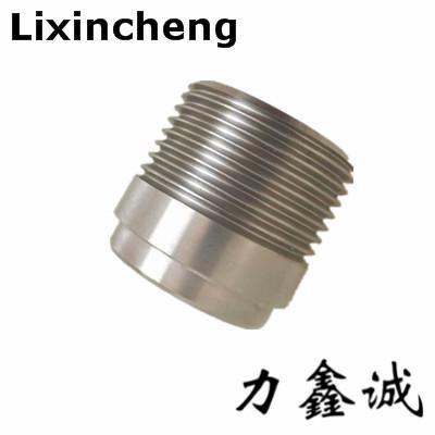 China Custom Stainless Steel Pipe Fittings 32mm CNC Machined Parts for Industrial Tube Connections for sale