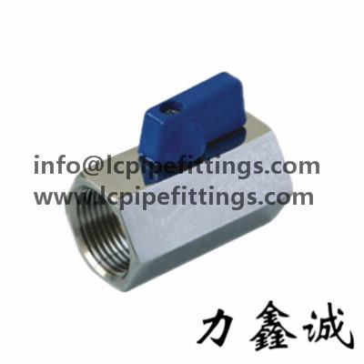 China SS304 Stainless Steel Mini Valve 1/8