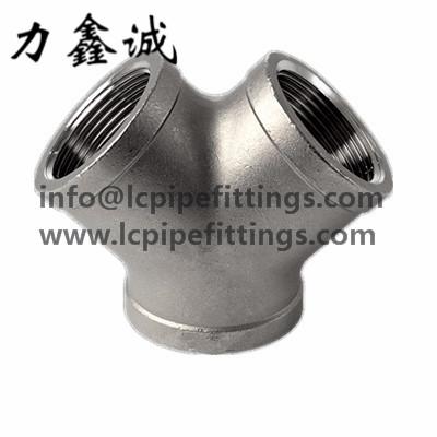 China Stainless Steel Y Type Tee Fitting 1 1/2