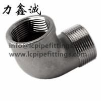 China Stainless Steel Street Elbow 90° SLB SS304/SS316 150# NPT/BSP Thread 1/2