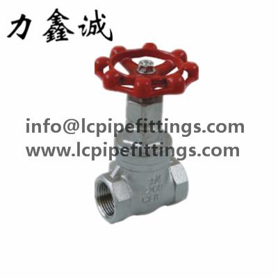 China Stainless Steel Gate Valve 200PSI PN16 NPT BSPT 1/2 to 2 Inch Casting Handwheel for sale