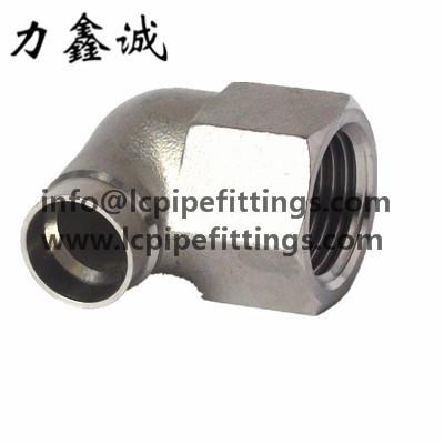 China LXC-012 Stainless Steel Mechanical Fittings 1/8-4 Inch Size Range 150lbs Pressure Rating Investment Casting for sale