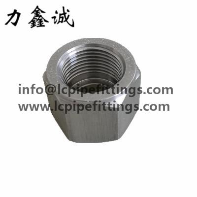 China Stainless Steel 304 Reducing Bushing Pipe Fitting 1/2 to 3/4 Inch NPT Threaded for sale