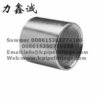 China Stainless Steel Socket O.D. Machined Full Coupling 150lbs ANSI NPT/BSPT Thread 1/8
